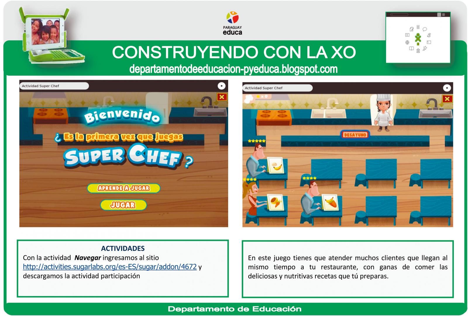 TRABAJANDO CON LA XO - Escolar - ABC Color