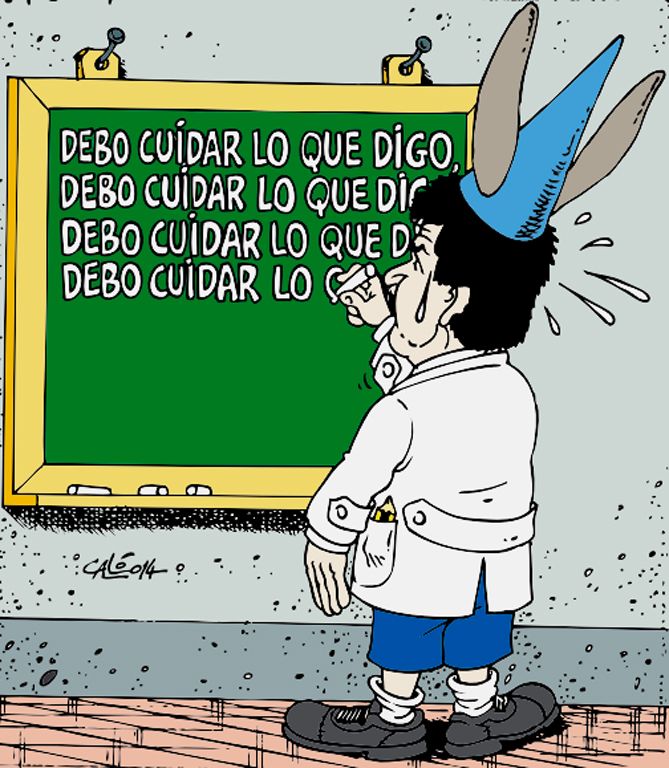 Castigado - El rincón de Caló - ABC Color