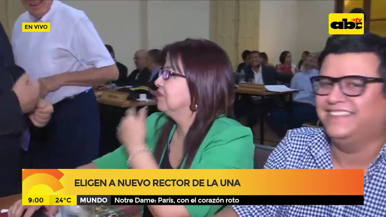 Eligen a nuevo rector de la UNA - ABC Noticias - ABC Color