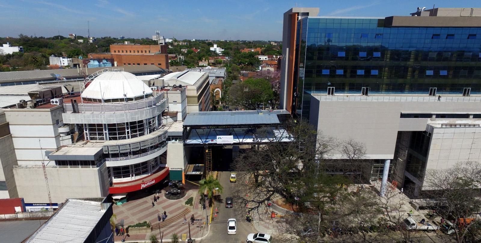 Shopping Mariscal avanza en montaje de puente sin interrupción del ...