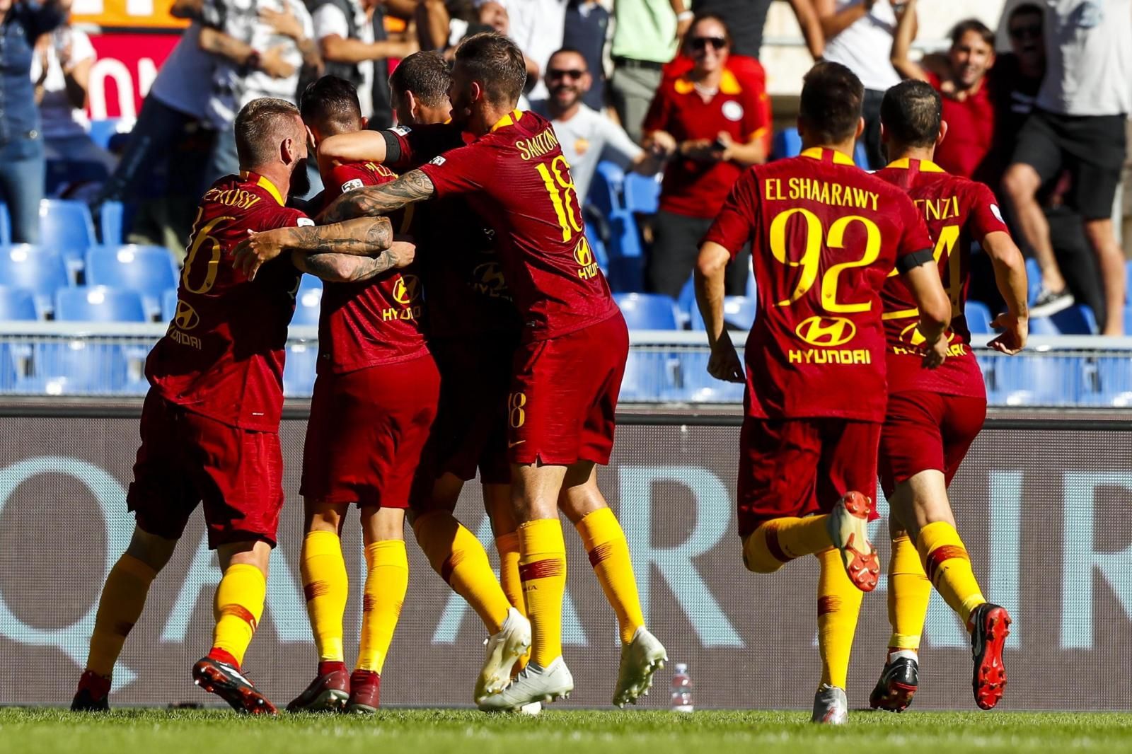 La Roma ganó el clásico - Fútbol - ABC Color