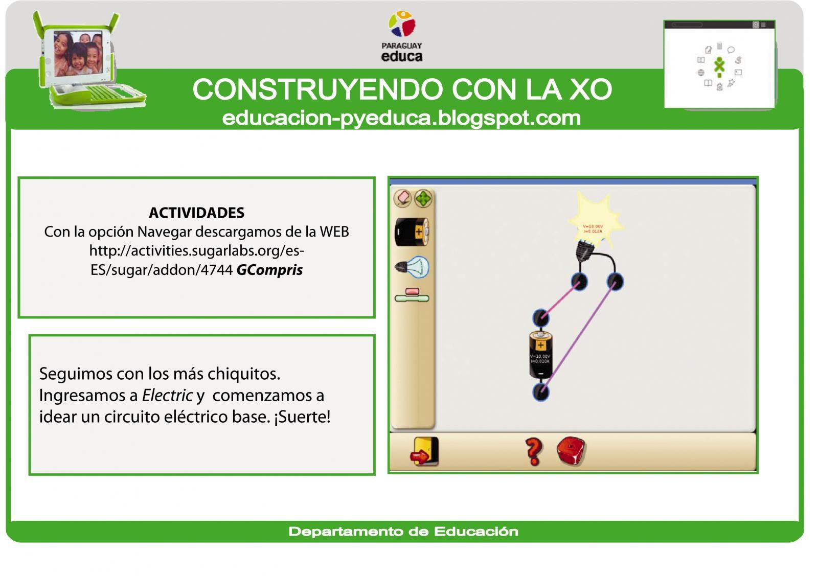 TRABAJANDO CON LA XO - Escolar - ABC Color