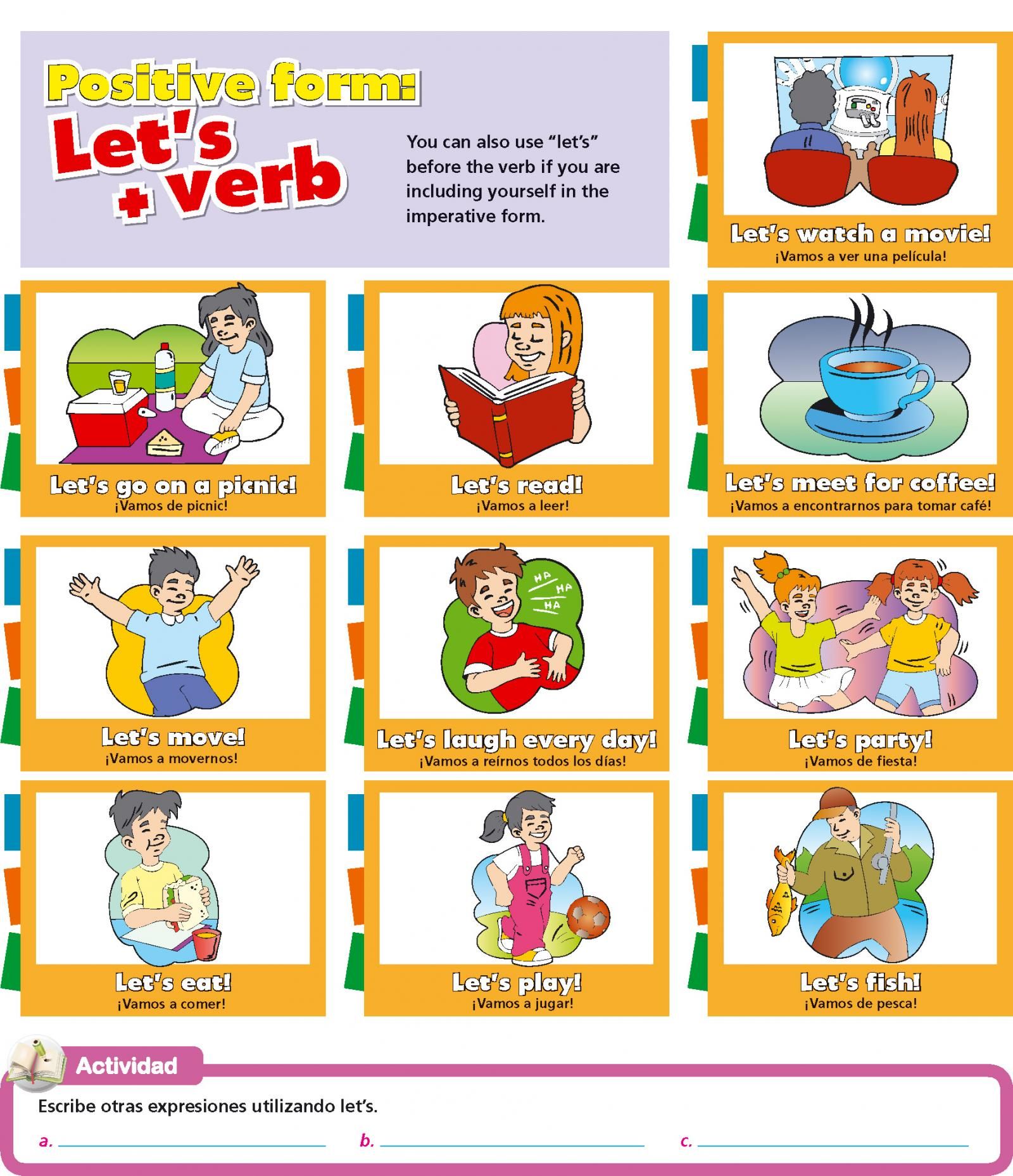 Use of let’s - Escolar - ABC Color