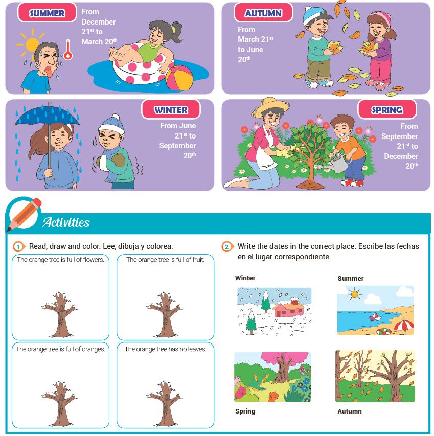 The seasons - Escolar - ABC Color