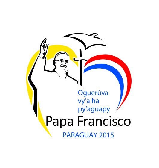 Papa en Paraguay: muestran logo oficial - Nacionales - ABC Color