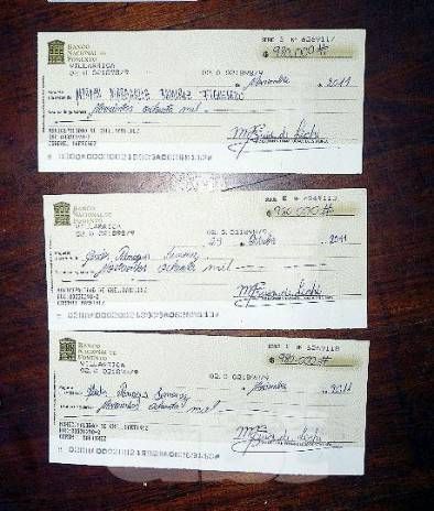 Policía alerta sobre los cheques adulterados - Nacionales - ABC Color