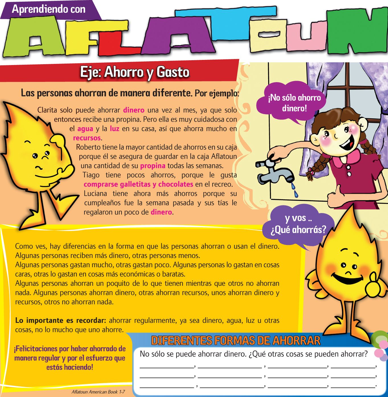 Aprendiendo con AFLATOUN - Escolar - ABC Color