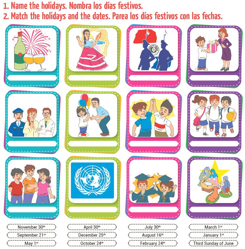 Holidays (2) - Escolar - ABC Color